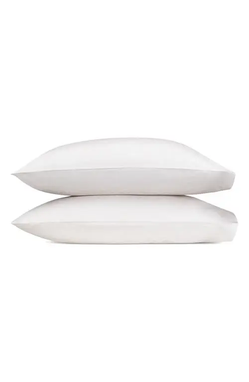 MATOUK Jasper Set Of 2 Cotton Sateen Pillowcases - Dune