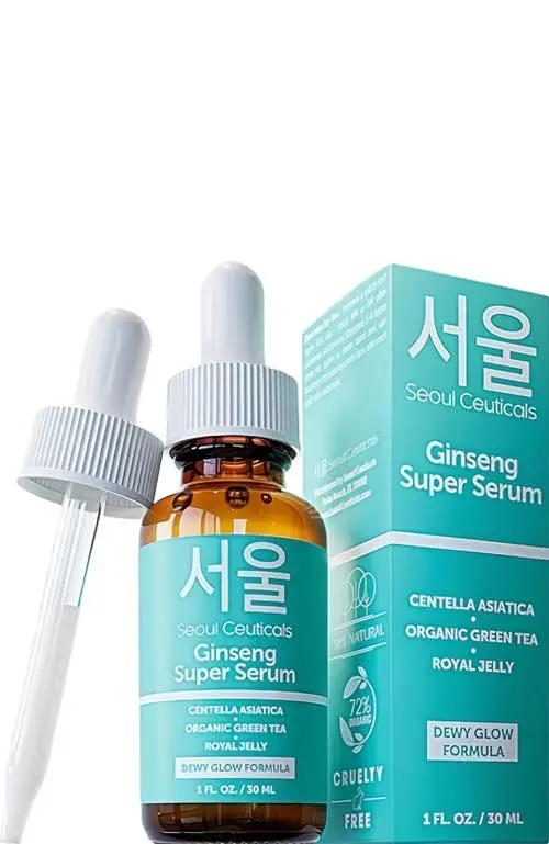 SEOUL CEUTICALS Korean Skincare Ginseng Super Serum - Clear