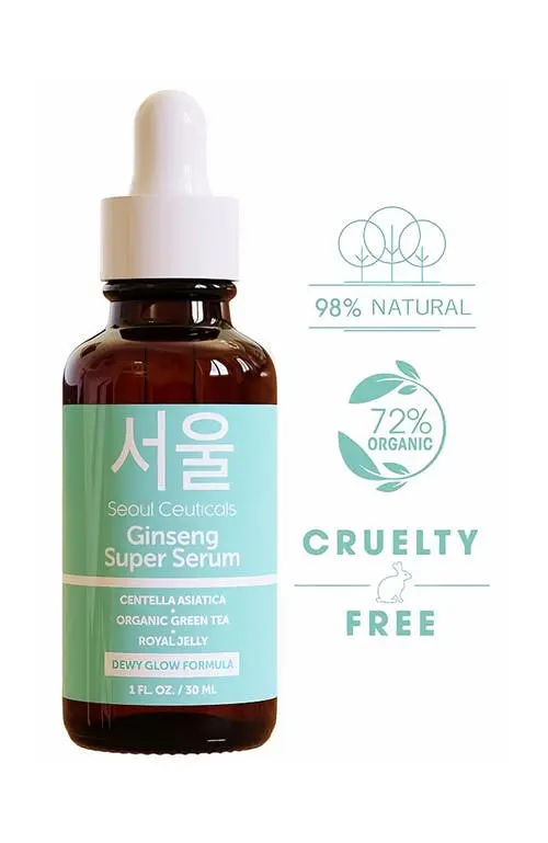 SEOUL CEUTICALS Korean Skincare Ginseng Super Serum - Clear