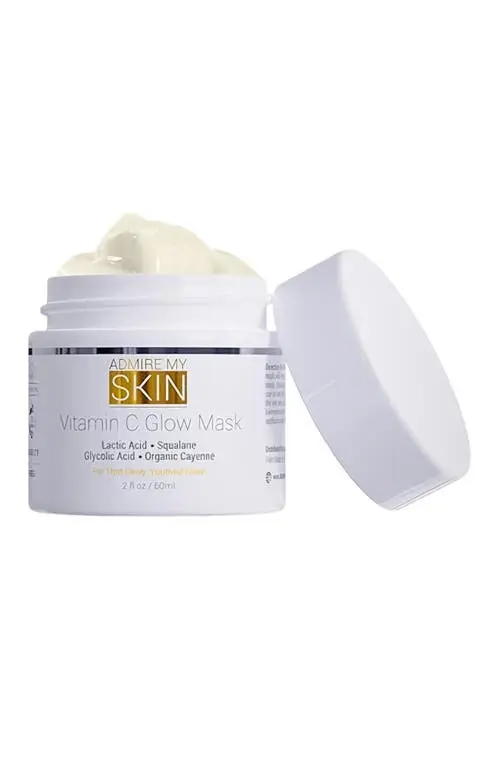 ADMIRE MY SKIN Vitamin C Glow Mask For Brighteningcontains Glycolic And Lactic Acids - Clear