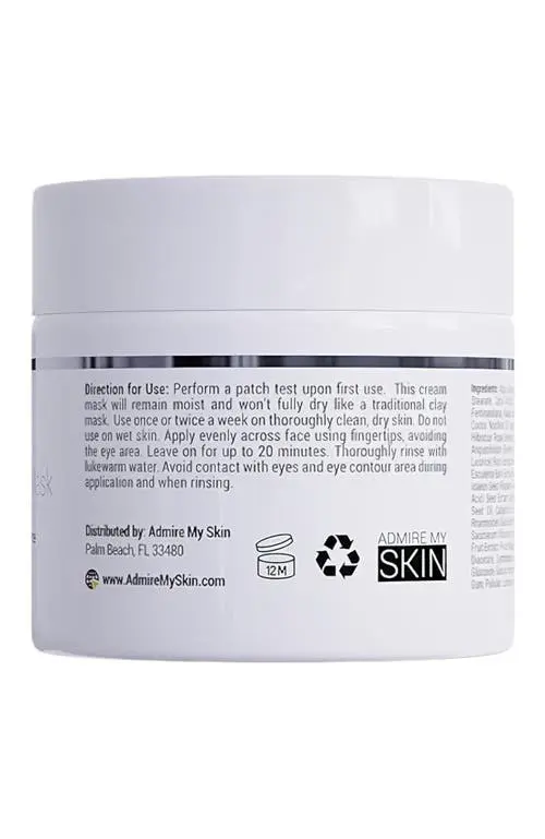 ADMIRE MY SKIN Vitamin C Glow Mask For Brighteningcontains Glycolic And Lactic Acids - Clear