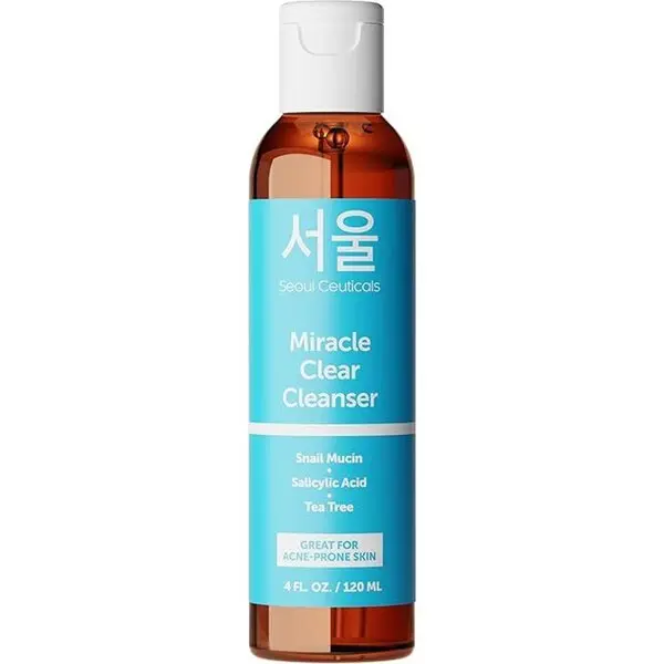 SEOUL CEUTICALS Miracle Korean Snail Mucin Cleanser - Clear
