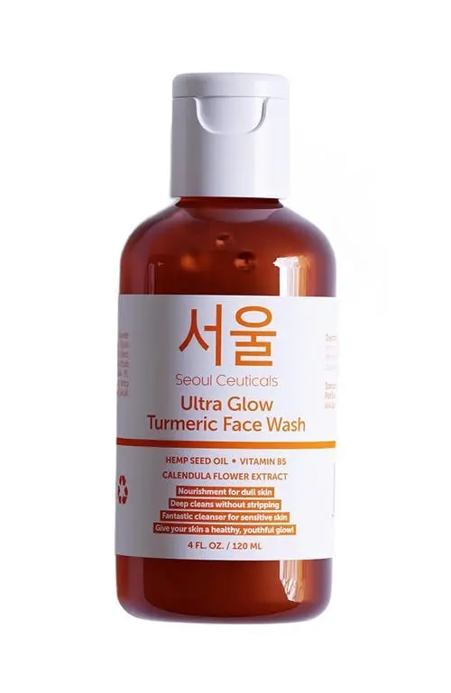 SEOUL CEUTICALS Ultra Glow Korean Turmeric Face Wash - Clear