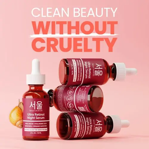 SEOUL CEUTICALS Korean Skincare Ultra Retinol Night Serum