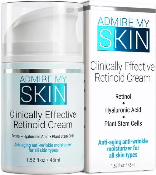ADMIRE MY SKIN Clinical Effective Retinoid Cream For Anti Aging Anti Wrinkle Skincare - Clear