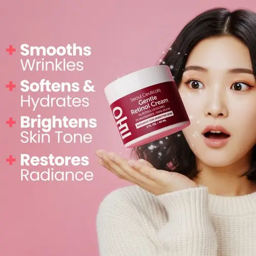 SEOUL CEUTICALS Korean Skincare Retinol Night Cream - Clear