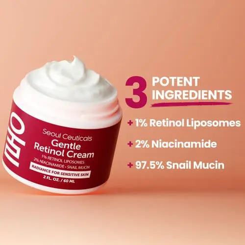 SEOUL CEUTICALS Korean Skincare Retinol Night Cream - Clear