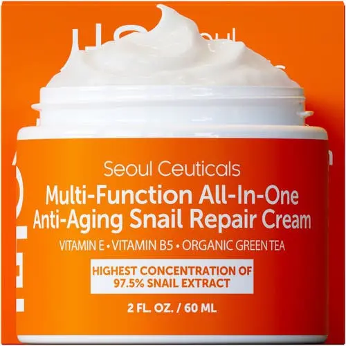 SEOUL CEUTICALS Korean Skincare Anti-aging Snail Repair Cream - Clear
