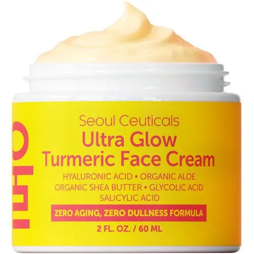 SEOUL CEUTICALS Ultra Glow Korean Turmeric Face Cream - Clear