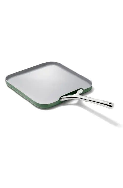 CARAWAY 11" Ceramic Nonstick Square Griddle - Sage