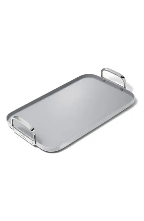 CARAWAY Ceramic Nonstick Double Burner Griddle - Gray