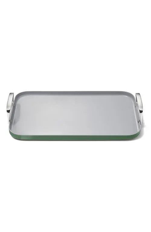 CARAWAY Ceramic Nonstick Double Burner Griddle - Sage