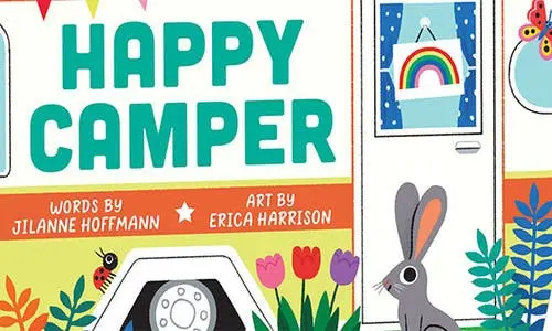 CHRONICLE BOOKS Happy Camper' Board Book