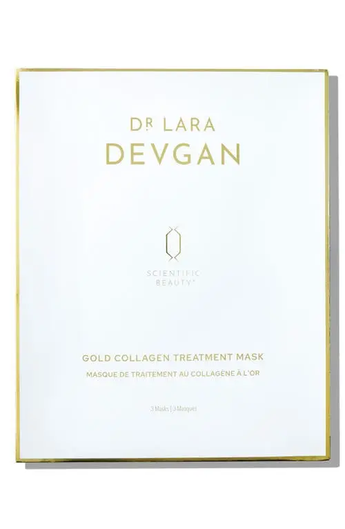 DR. LARA DEVGAN 3-pack Gold Collagen Treatment Mask - No Color