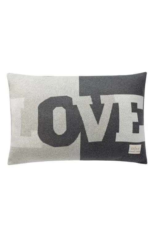DOMANI HOME Love Accent Pillow - Gray