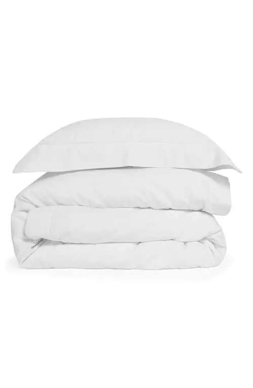 POM POM AT HOME Classico Cotton Sateen Duvet Cover & Sham Set - White