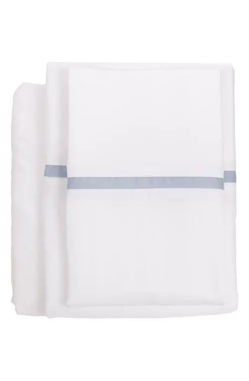 POM POM AT HOME Langston Sateen Sheet Set - French Blue