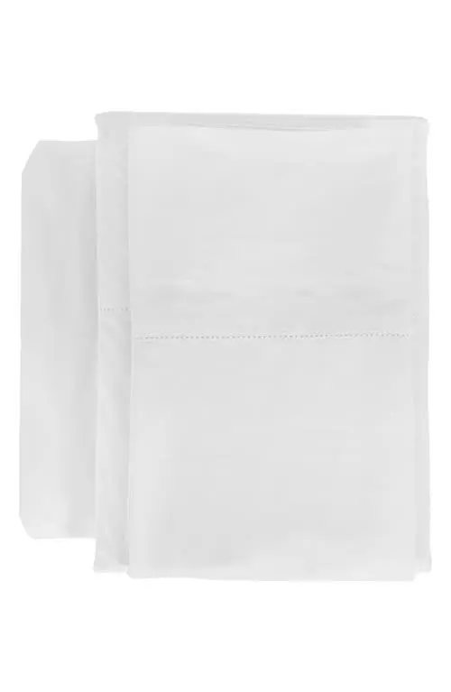 POM POM AT HOME Classico Cotton Sateen Sheet Set - White