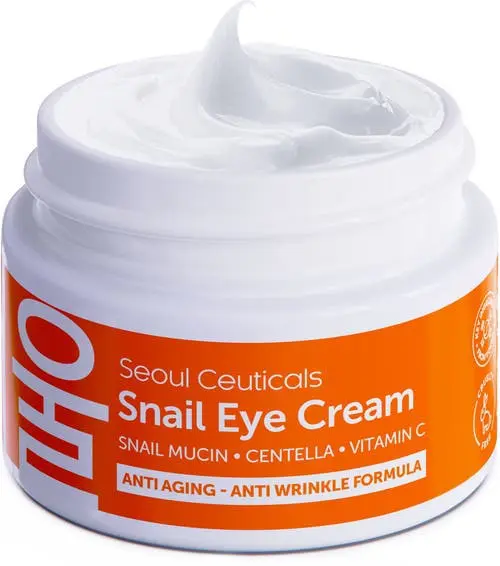 SEOUL CEUTICALS Korean Skincare Snail Eye Cream - Clear