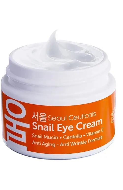SEOUL CEUTICALS Korean Skincare Snail Eye Cream - Clear