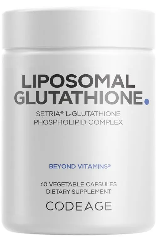 CODEAGE Liposomal Glutathione Setria® L-glutathione Supplement - White
