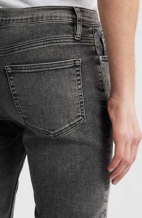 FRAME Jetset Modern Straight Leg Jeans - Silent