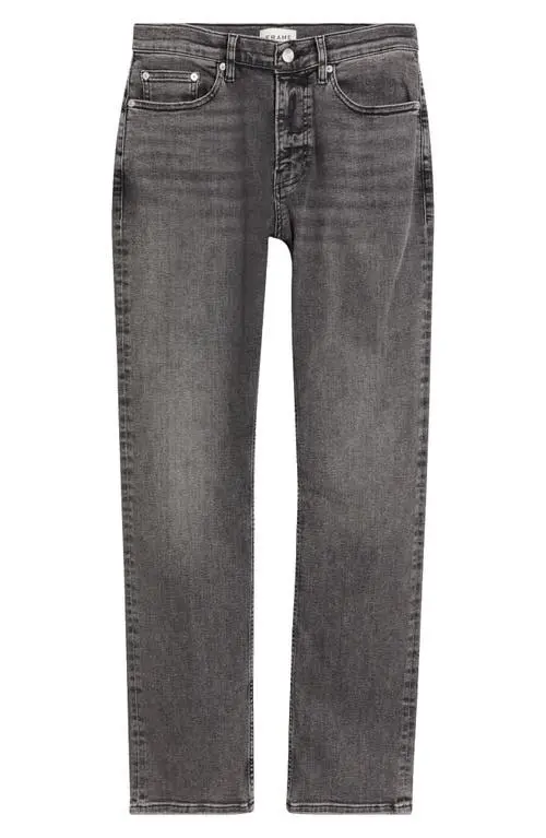 FRAME Jetset Modern Straight Leg Jeans - Silent