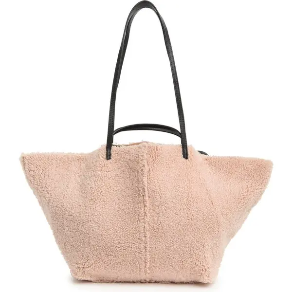 ALLSAINTS Hannah Genuine Shearling Tote