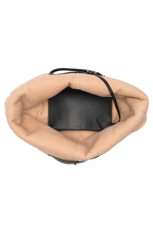 ALLSAINTS Hannah Genuine Shearling Tote