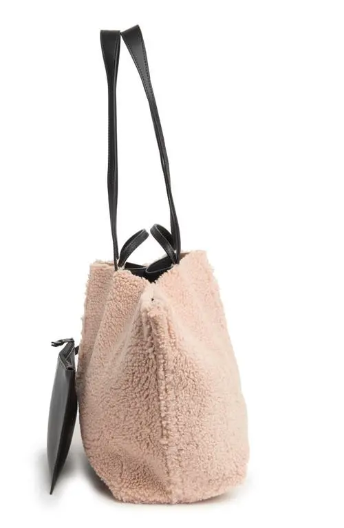 ALLSAINTS Hannah Genuine Shearling Tote
