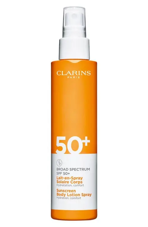 Clarins Body Sunscreen Lotion Spray Broad Spectrum Spf 50+ - No Color