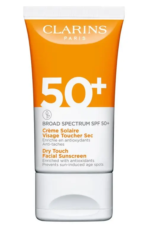 Clarins Dry Touch Face Sunscreen Broad Spectrum Spf 50+ - No Color
