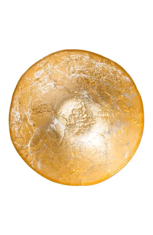 VIETRI Moon Glass Bowl - Gold