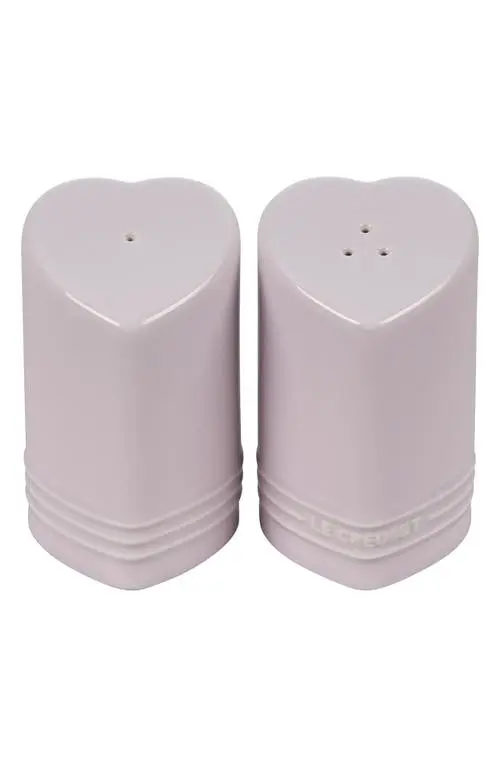 LE CREUSET Heart Salt & Pepper Shaker Set - Shallot