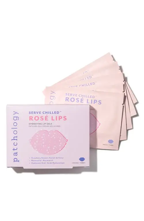 PATCHOLOGY 5-pack Serve Chilled Rosé Lip Gels - No Color