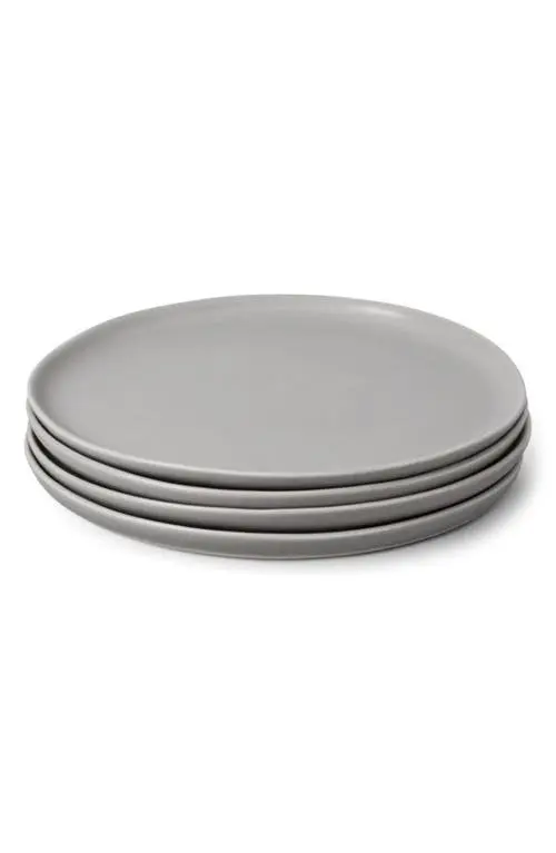 FABLE The Salad Set Of 4 Plates - Dove Grey