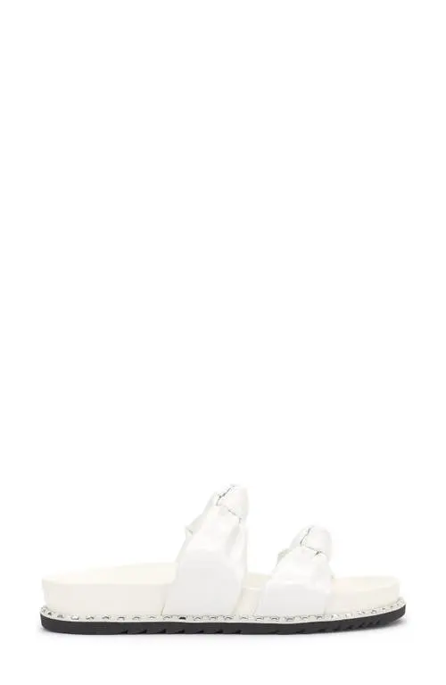 Jessica Simpson Caralyna Platform Slide Sandal - White