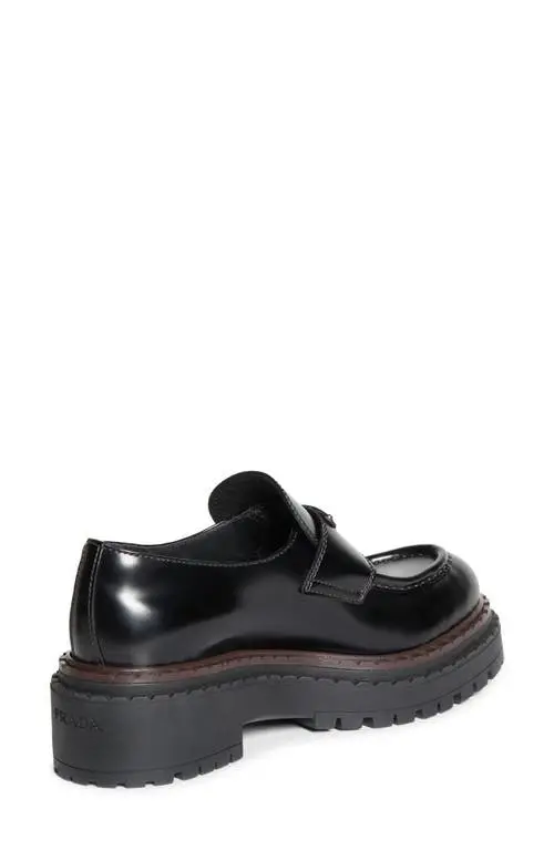 Prada Platform Loafer - Nero