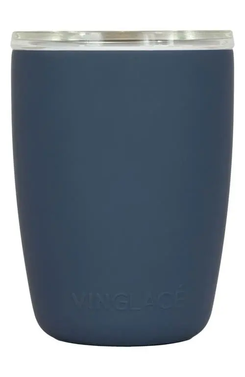 VINGLACE Stemless Wine Glass - Navy