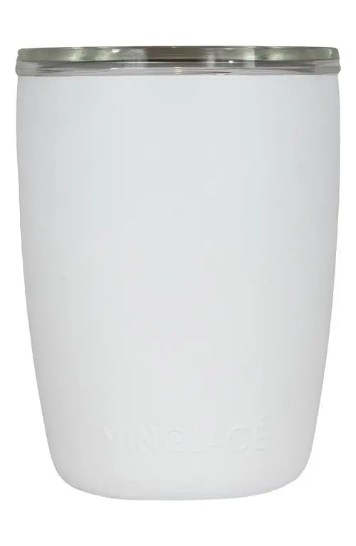 VINGLACE Stemless Wine Glass - White