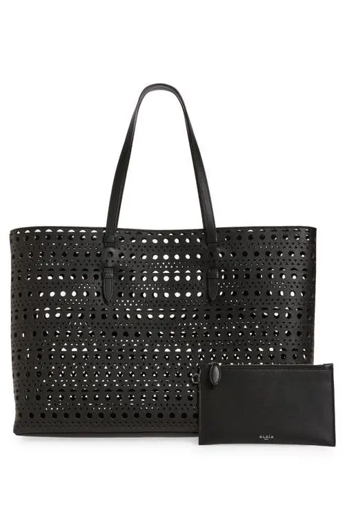 Alaïa Perforated Leather Tote