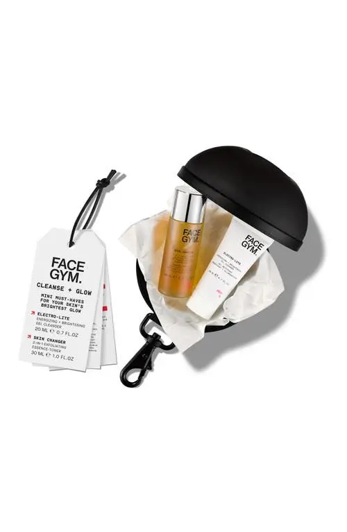 FACE GYM Cleanse + Glow Set $30 Value