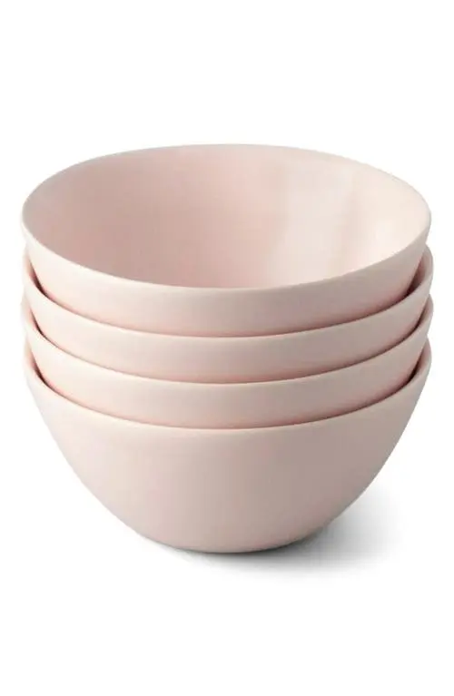FABLE The Dessert Set Of 4 Bowls - Blush Pink