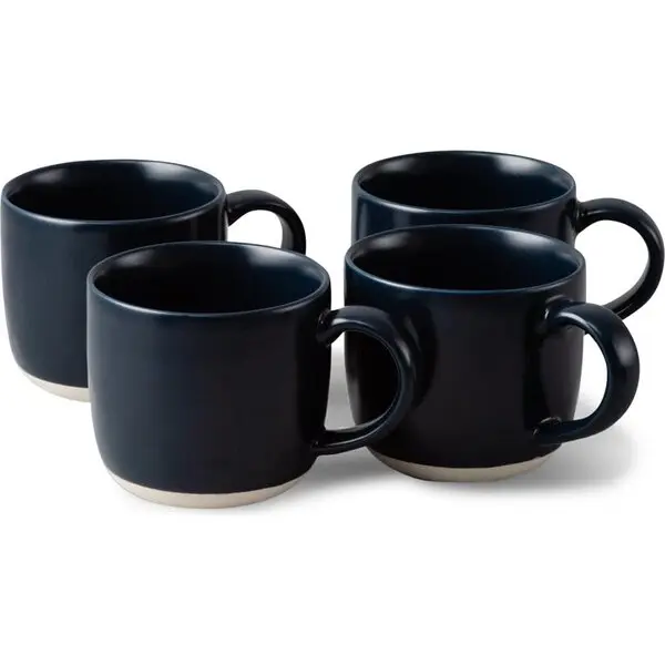 FABLE The Mugs Set Of 4 Mugs - Midnight Blue