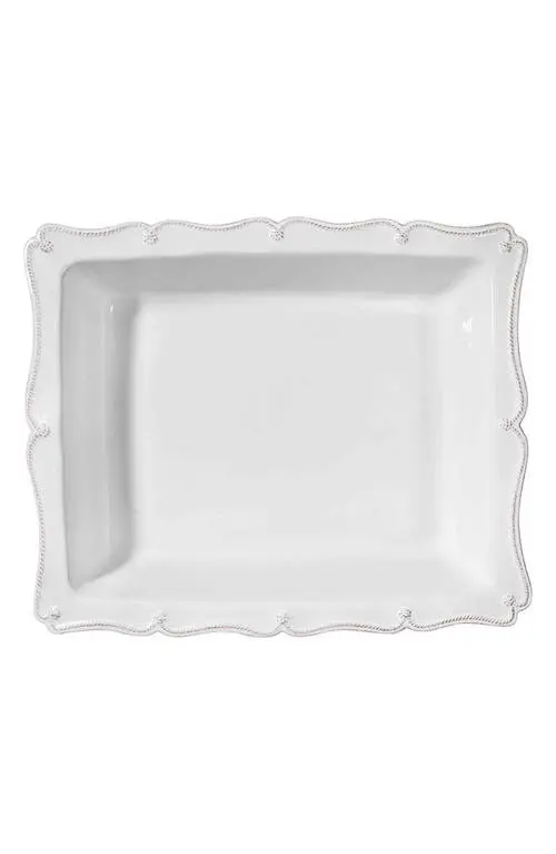 JULISKA Berry & Thread 17-inch Rectangular Ceramic Baking Dish