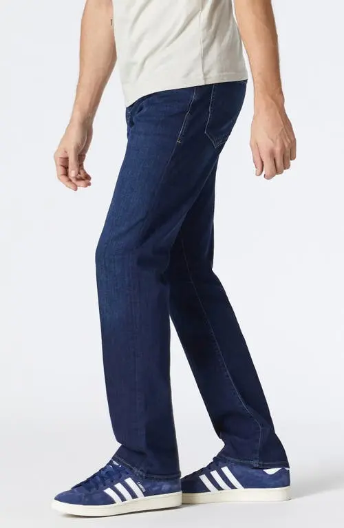 MAVI Matt Relaxed Straight Fit Jeans - Deep Brushed