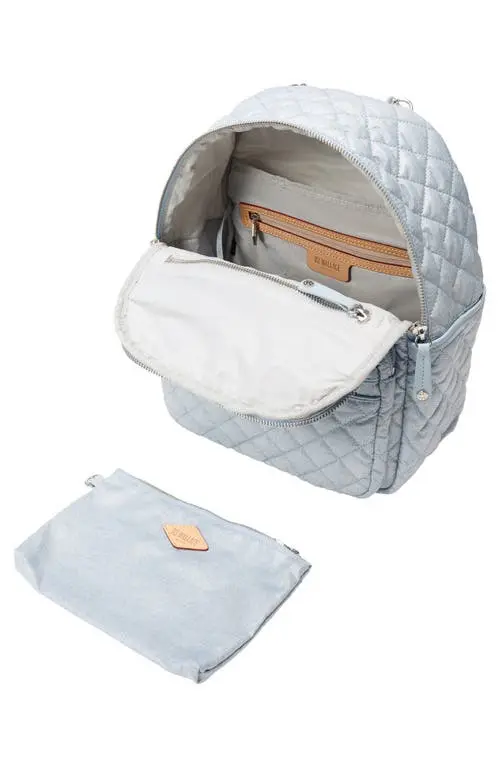 Mz Wallace Crosby Quilted Backpack