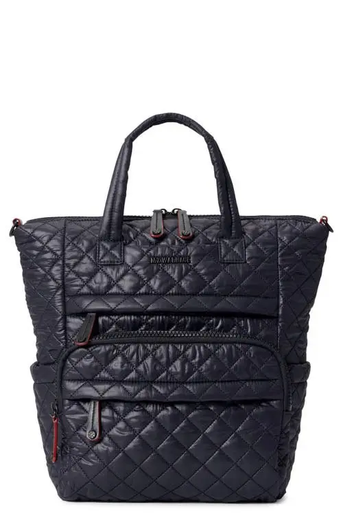 Mz Wallace Small Metro Quilted Nylon Utility Backpack