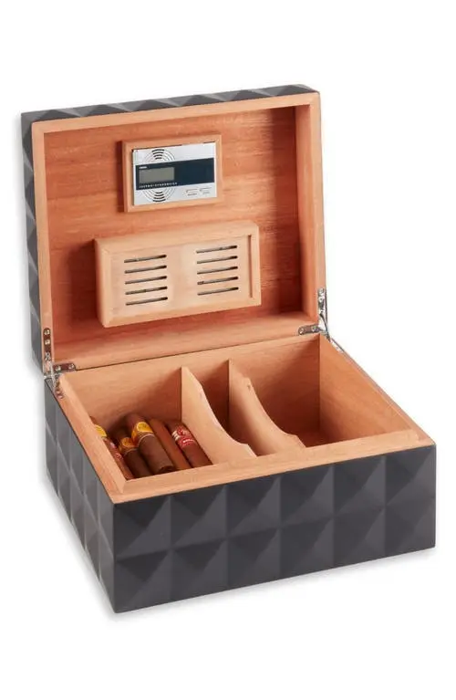 BEY-BERK Pyramid Cigar Humidor