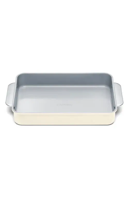 CARAWAY Nonstick Ceramic Rectangle Baking Pan - Cream